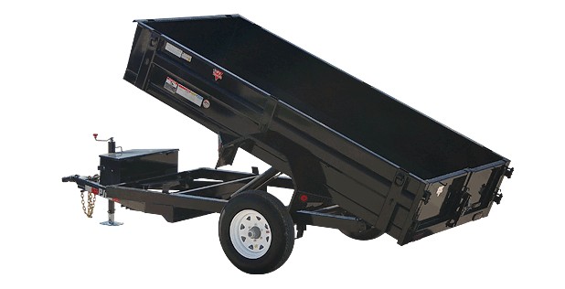 Trailers : Dump Trailer - Bri-Mar Single Axle | Arvada Rent-Alls