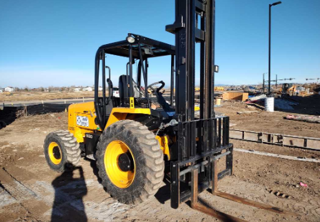 Forklifts - Reach/ Industrial : Forklift - JCB 930-4 Rough Terrain ...